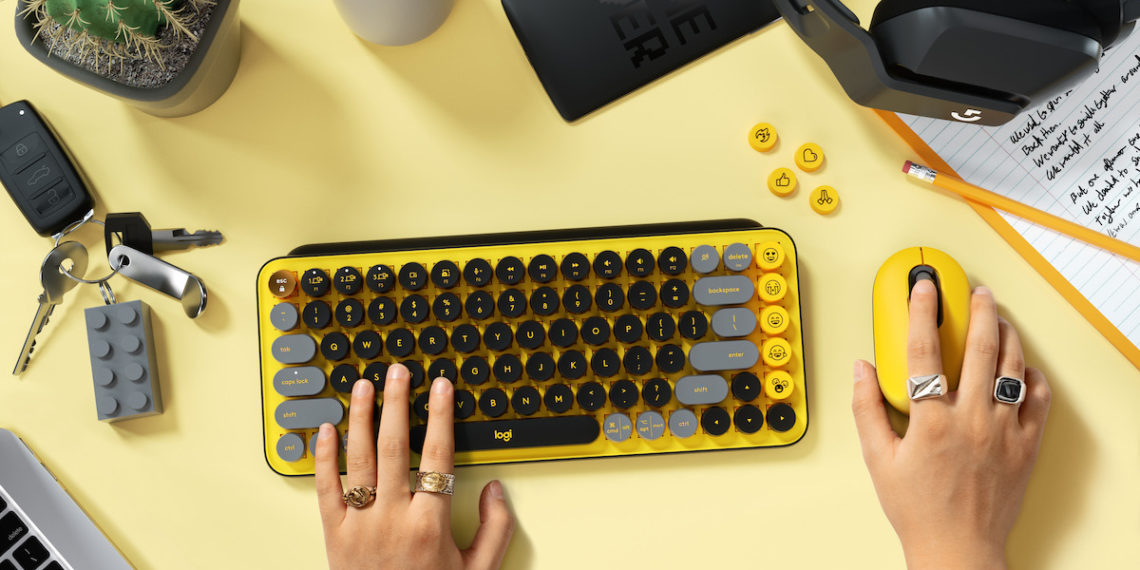 Logitech最新Emoji Keyboard 玩味十足 - 6UO